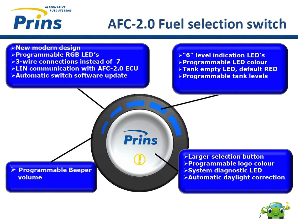 สวิตช์แก๊ส Prins - LED Multi Color พร้อมฟังก์ชันสุดล้ำ ติดแก๊ส LPG ...