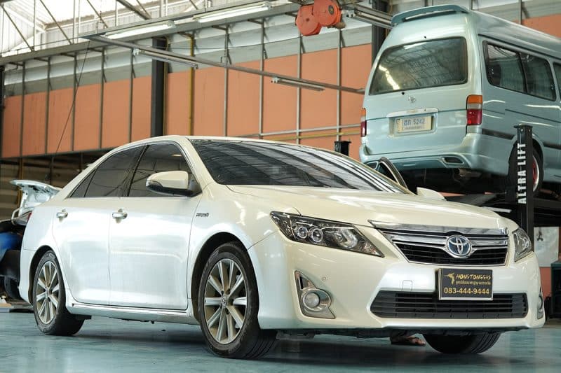 ติดแก๊ส LPG Camry 2.5 Hybrid 2013 อุปกรณ์แก๊ส Prins หงษ์ทองแก๊ส