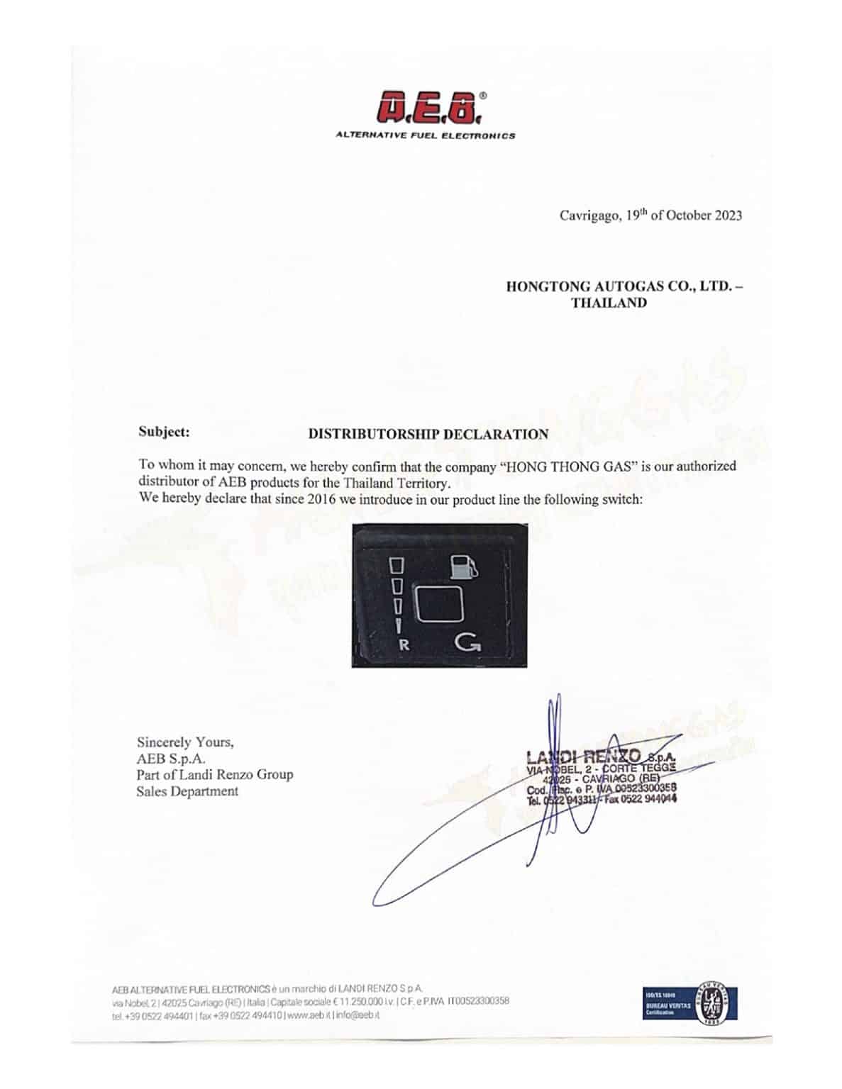 ติดแก๊ส LPG ชุดแก๊ส A.E.B. (4 สูบ) กล่องอีซียู AEB MP48, หัวฉีด Valtek หงษ์ทองแก๊ส